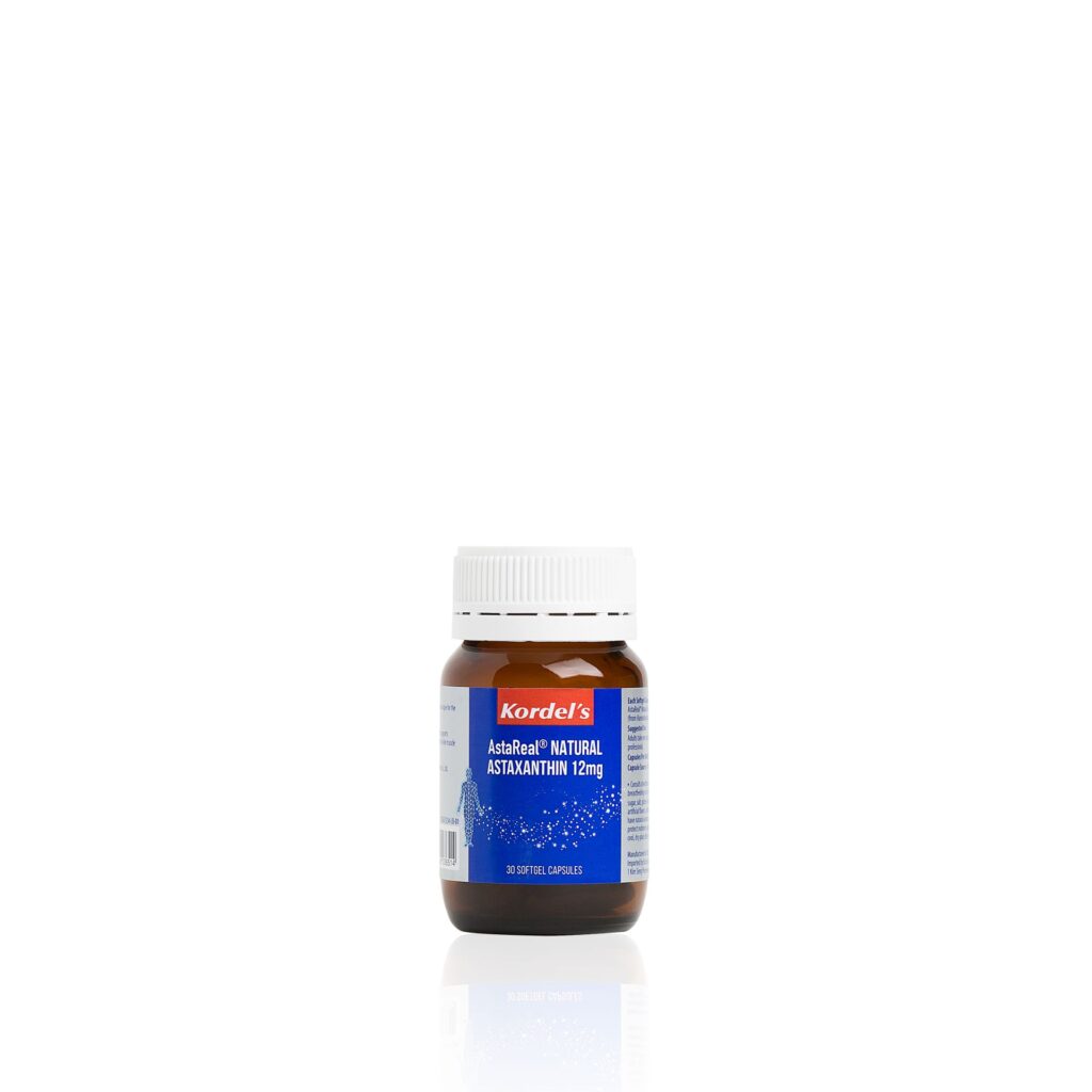 ASTAREAL® NATURAL ASTAXANTHIN 12 mg – Kordel’s