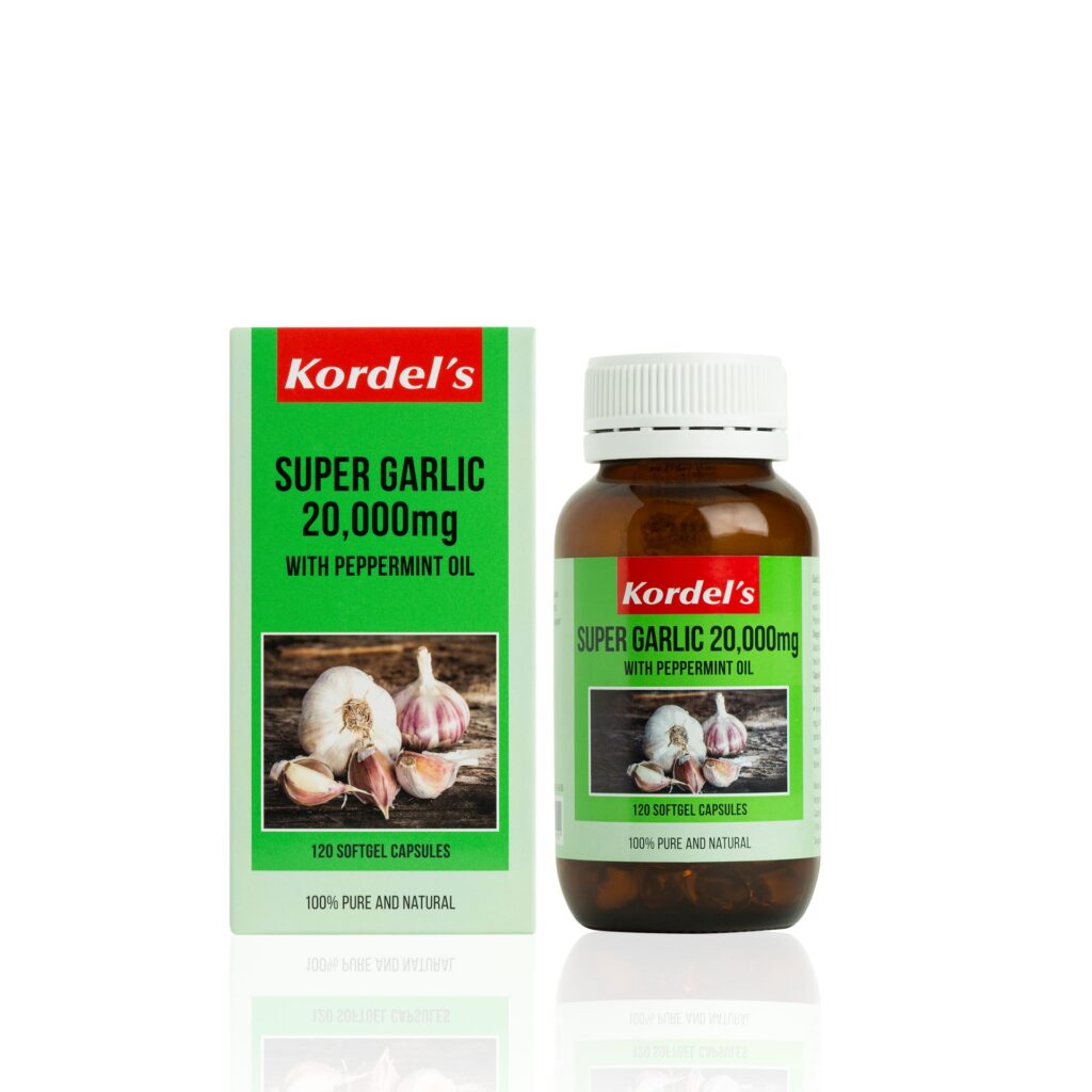SUPER GARLIC 20,000 mg – Kordel’s