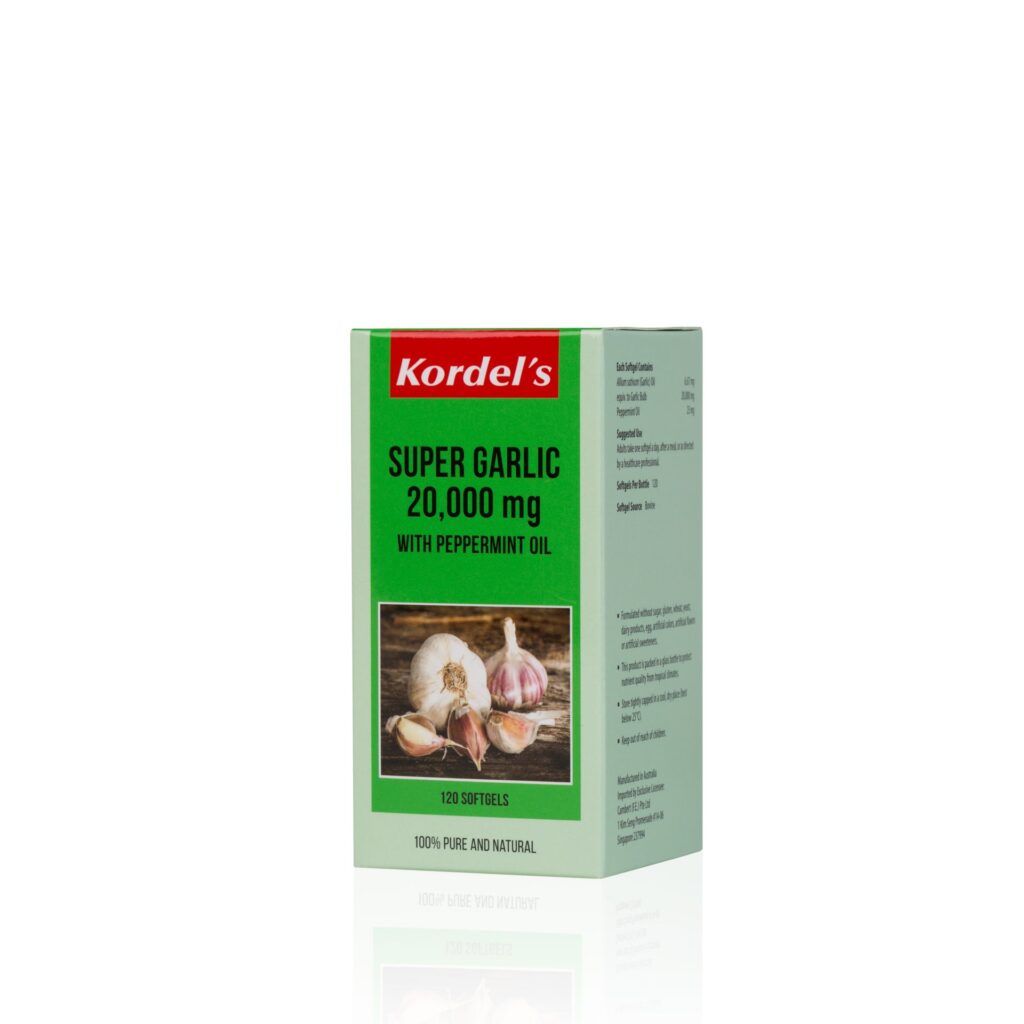 SUPER GARLIC 20,000 mg – Kordel’s