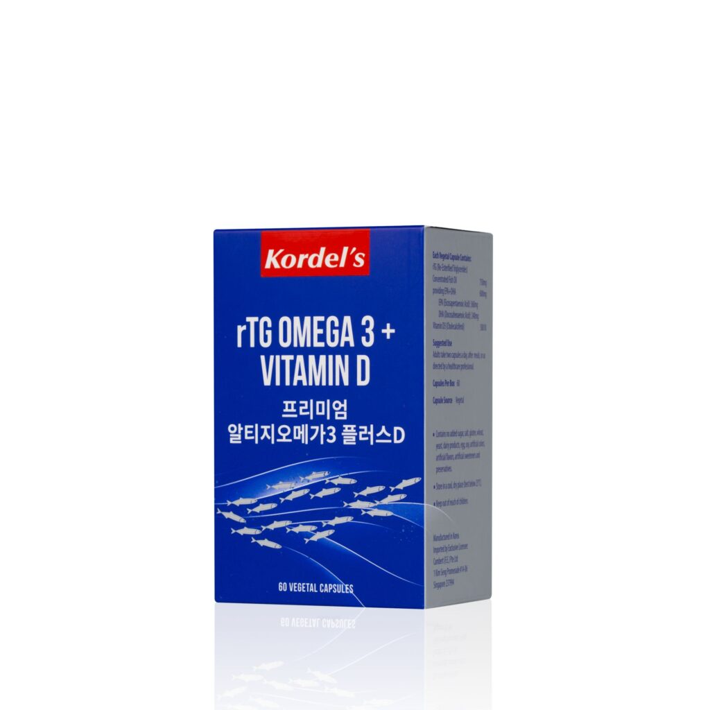 KORDEL’S rTG OMEGA 3 + VITAMIN D – Kordel’s