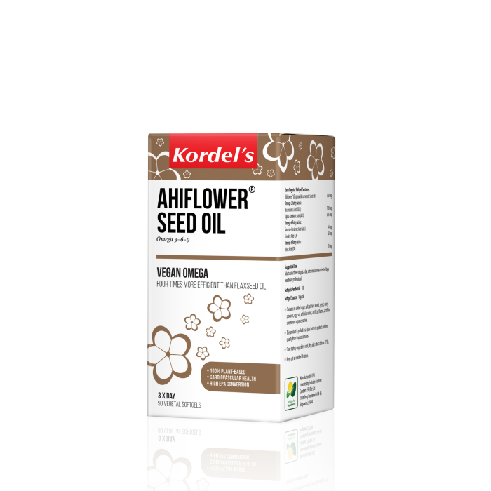 KORDEL’S AHIFLOWER® SEED OIL – Kordel’s